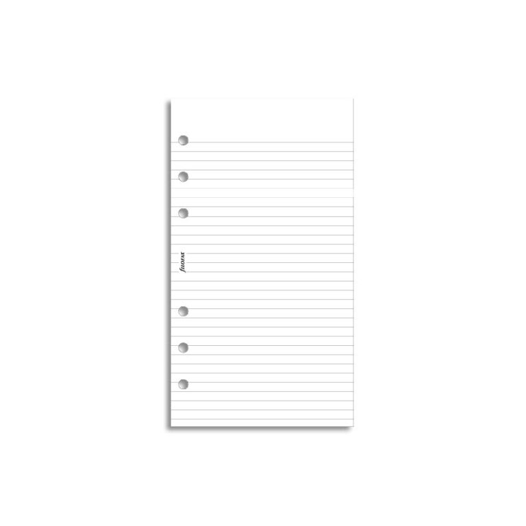 White Ruled Notepad · Bromfield Pen Planners